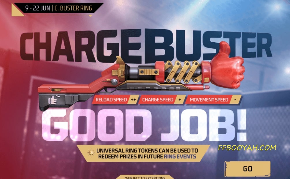 New Charge Buster Ring event is offering Good Job Charge Buster in Free ...