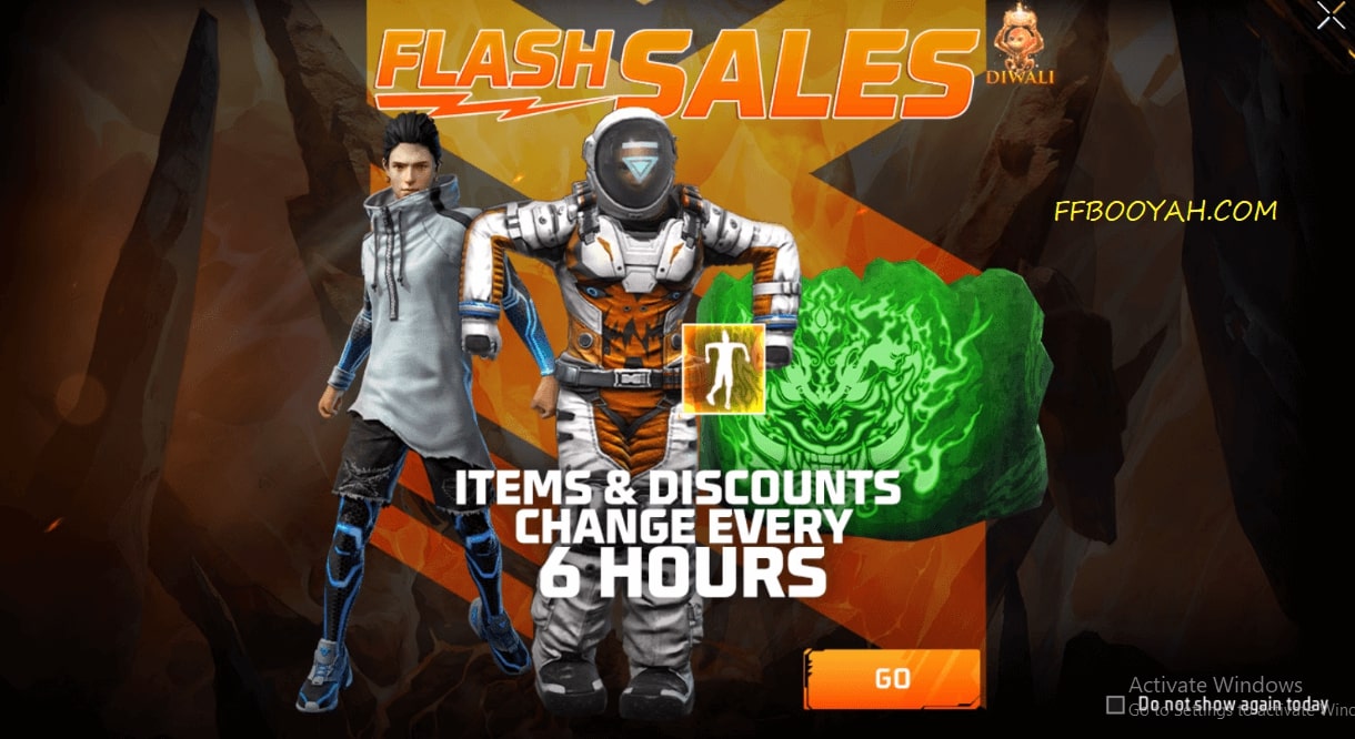 New Flash Sales event is now available in Free Fire India - Fans First ...